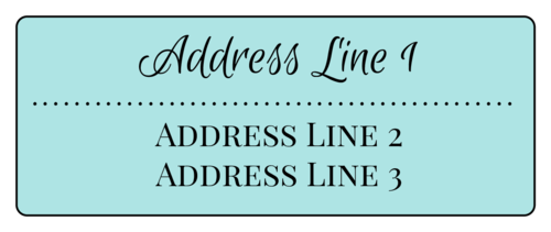 Simple Address Labels - Label Templates - EU30011 - Online Labels