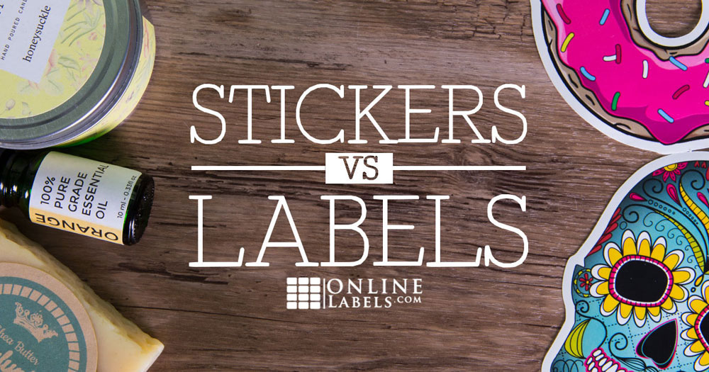 Stickers Vs Labels What s The Difference Stickers Vs Labels What s The Difference